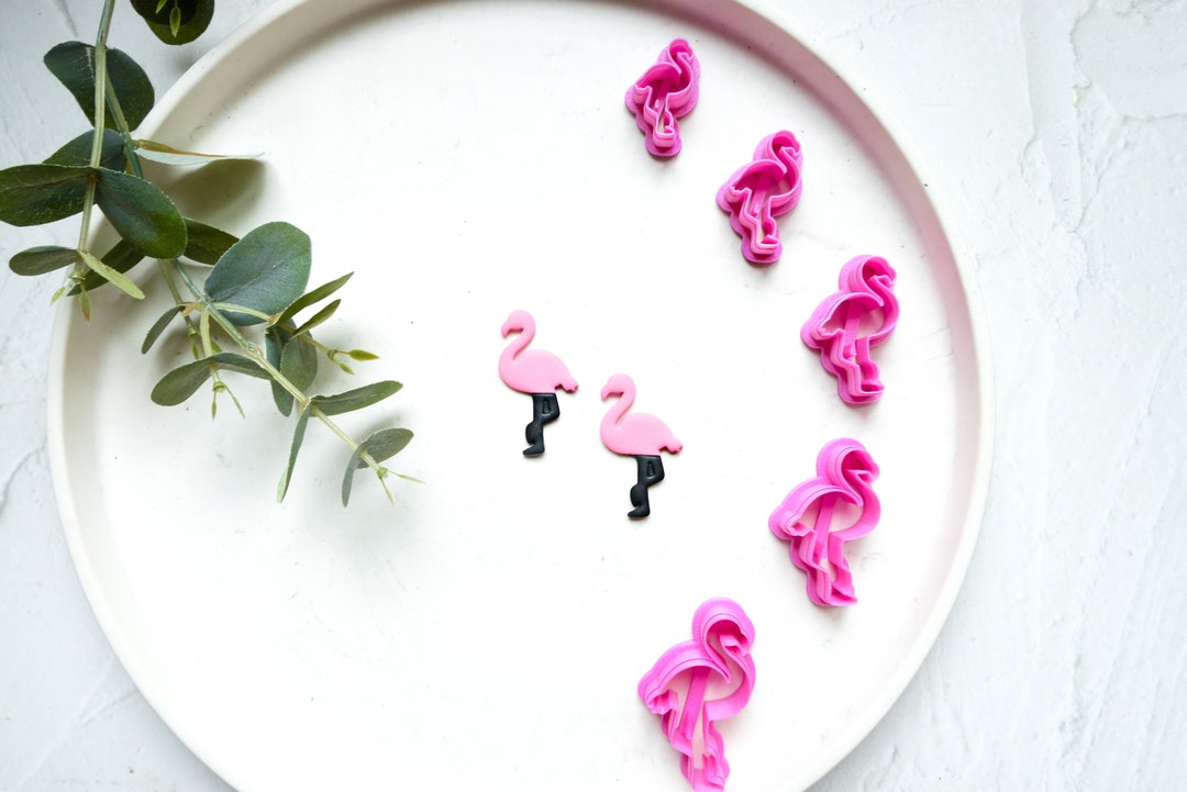 Flamingo Polymer Clay Cutter, Flamingo Earring Making Tool, Flamingo ...
