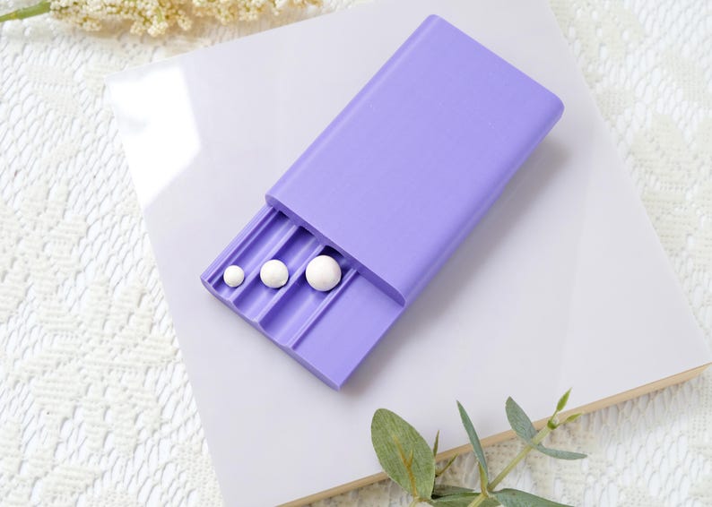 Polymer Clay Circle Bead Roller Tool With Piercing Needle – Round ...