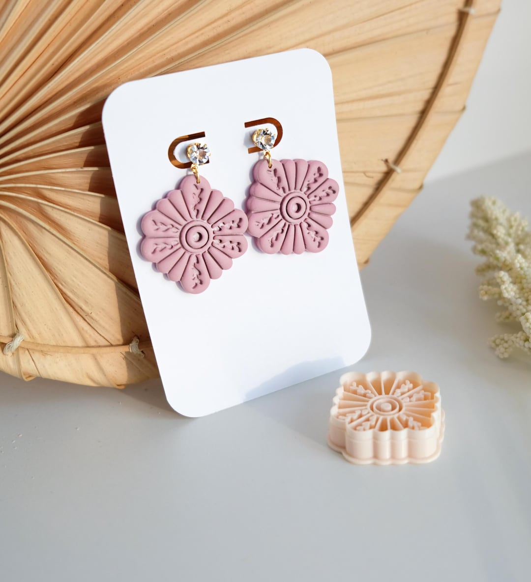 Flower Clay Cutter: Sharp Edge Polymer Clay Tool for Earrings - Etsy