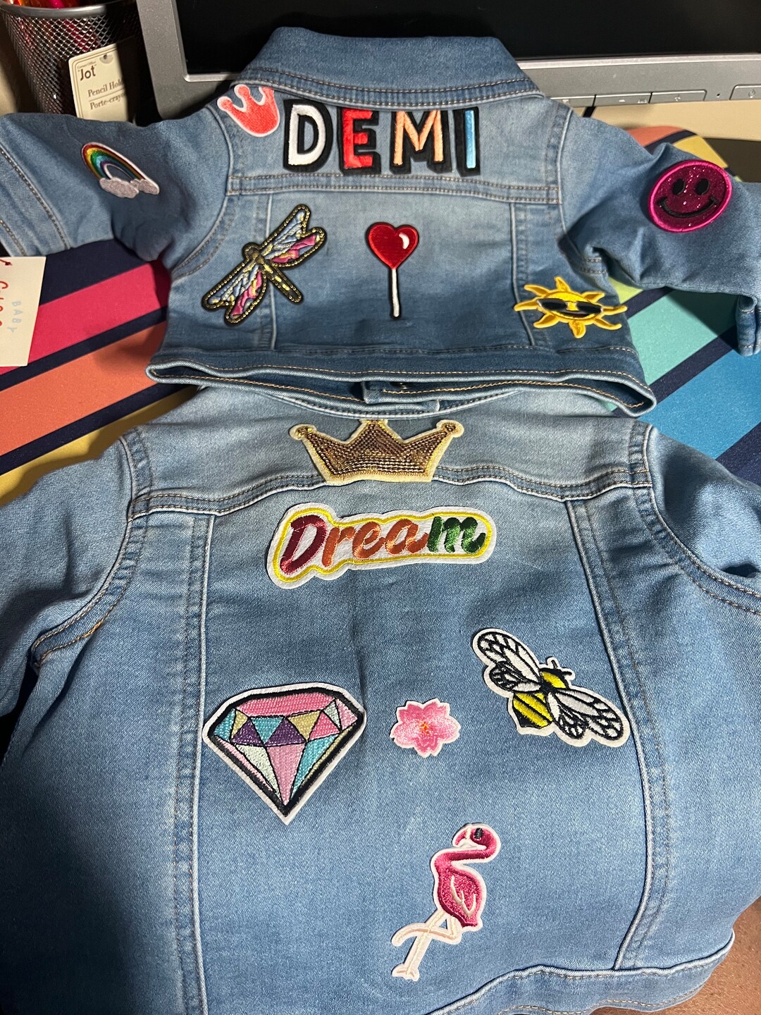 Denim Customized Jacket - Etsy