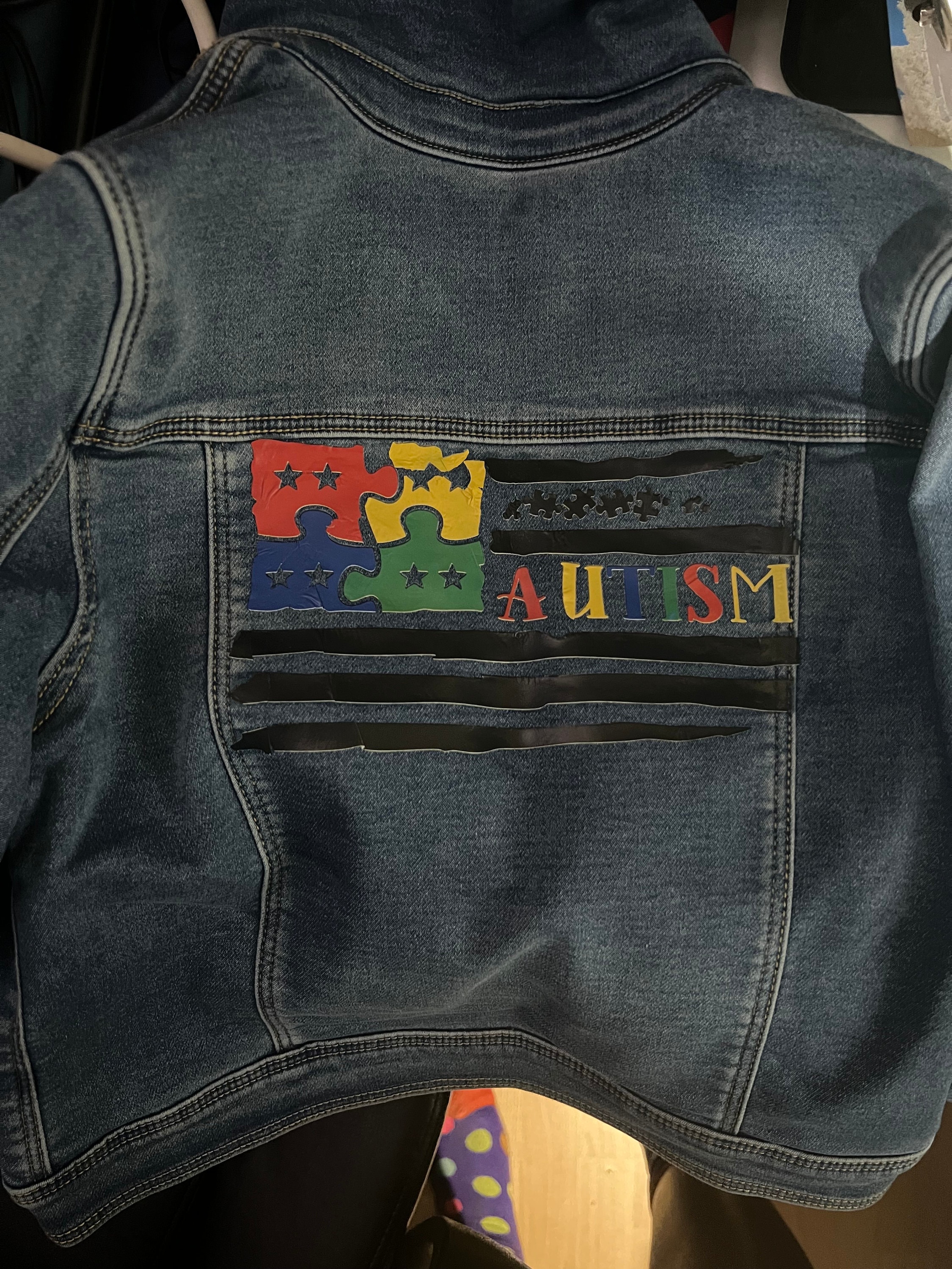 Denim Customized Jacket - Etsy