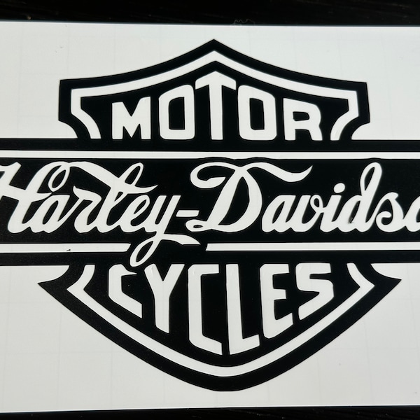 Harley Davidson Decal - Etsy