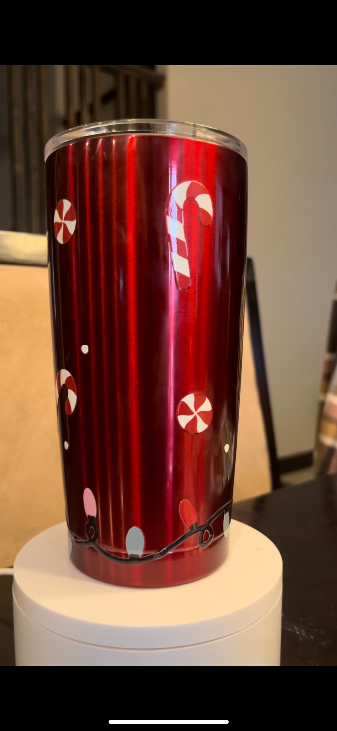 Peppermint Patty Party Decal Tumbler - Etsy