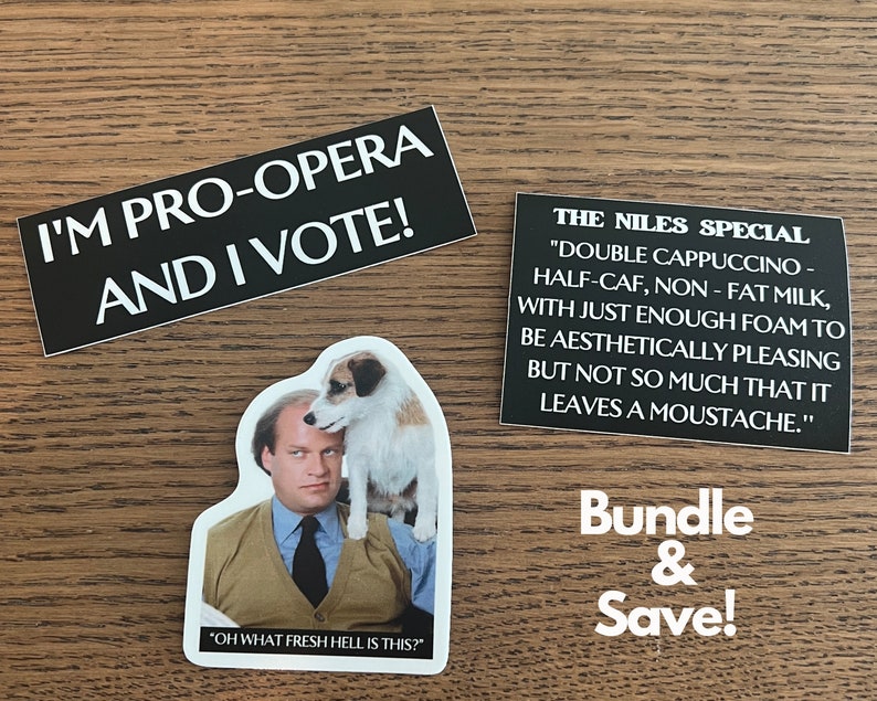 Frasier Crane Fan Art Sticker Retro 90s Sitcom TV Fandom Die - Etsy