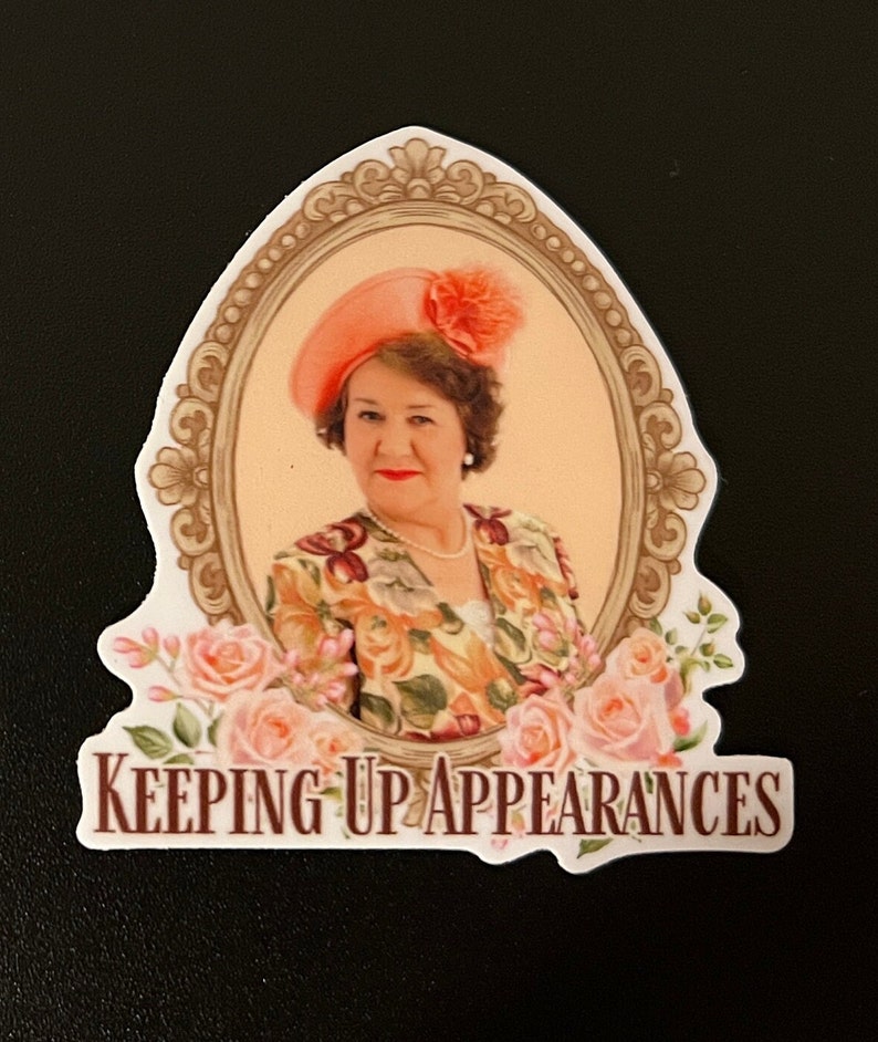 Keeping up Appearances Sticker Sheet Bundle Hyacinth Bucket Hyacinth ...