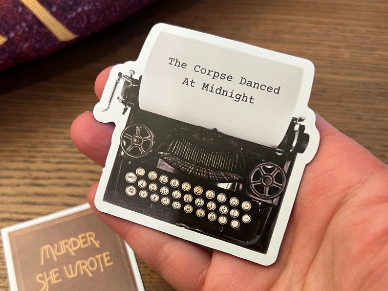 Murder She Wrote Magnet Set / Jessica Fletcher / Cabot Cove / Angela ...