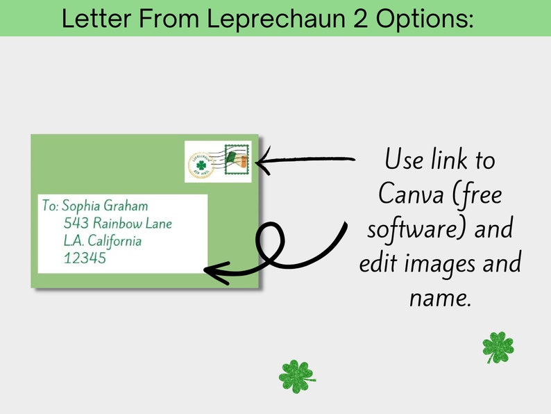 Letter From Leprechaun Trap Letter Editable Leprechaun Letter St ...