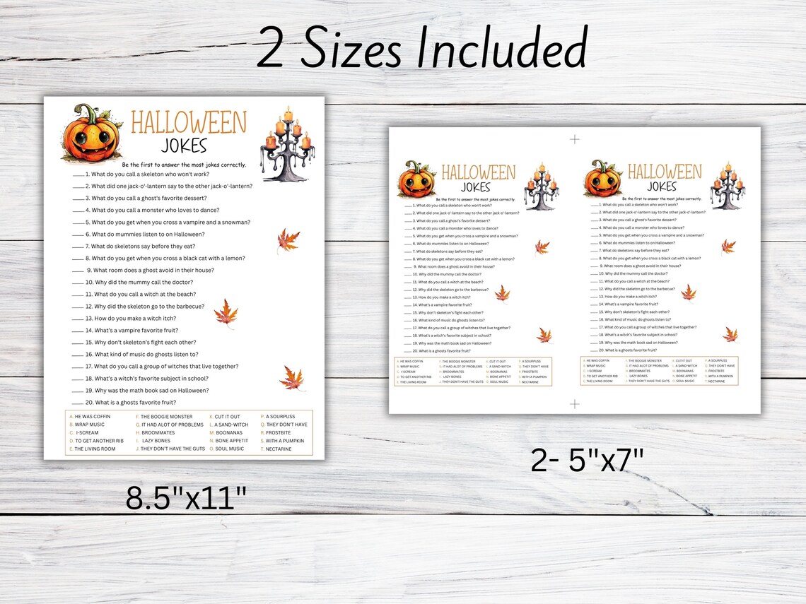 Halloween Jokes, Printable Halloween Games for Kids, Halloween Trivia ...