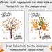 Fall for Jesus Fingerprint Art, Sunday School Printable, Tree Handprint ...