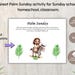 Palm Sunday Handprint Craft, Easter Handprint Art, Holy Week Activity ...