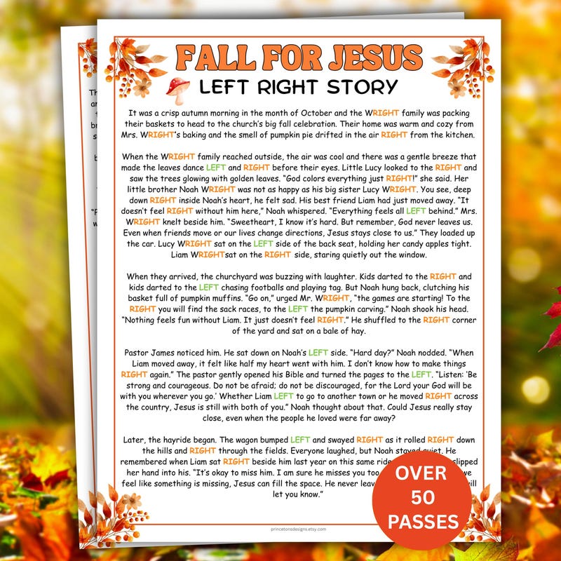 Youth Group Fall Activity - Etsy