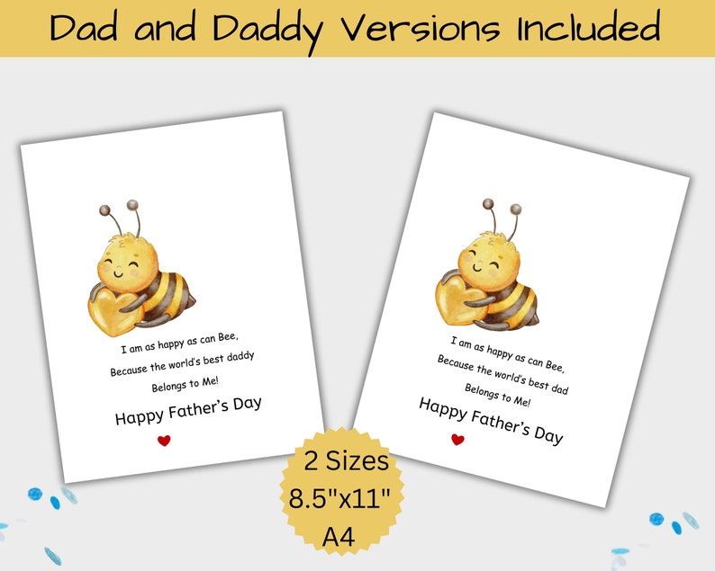 Fathers Day Personalized Card, Fathers Day Handprint Craft, Printable ...