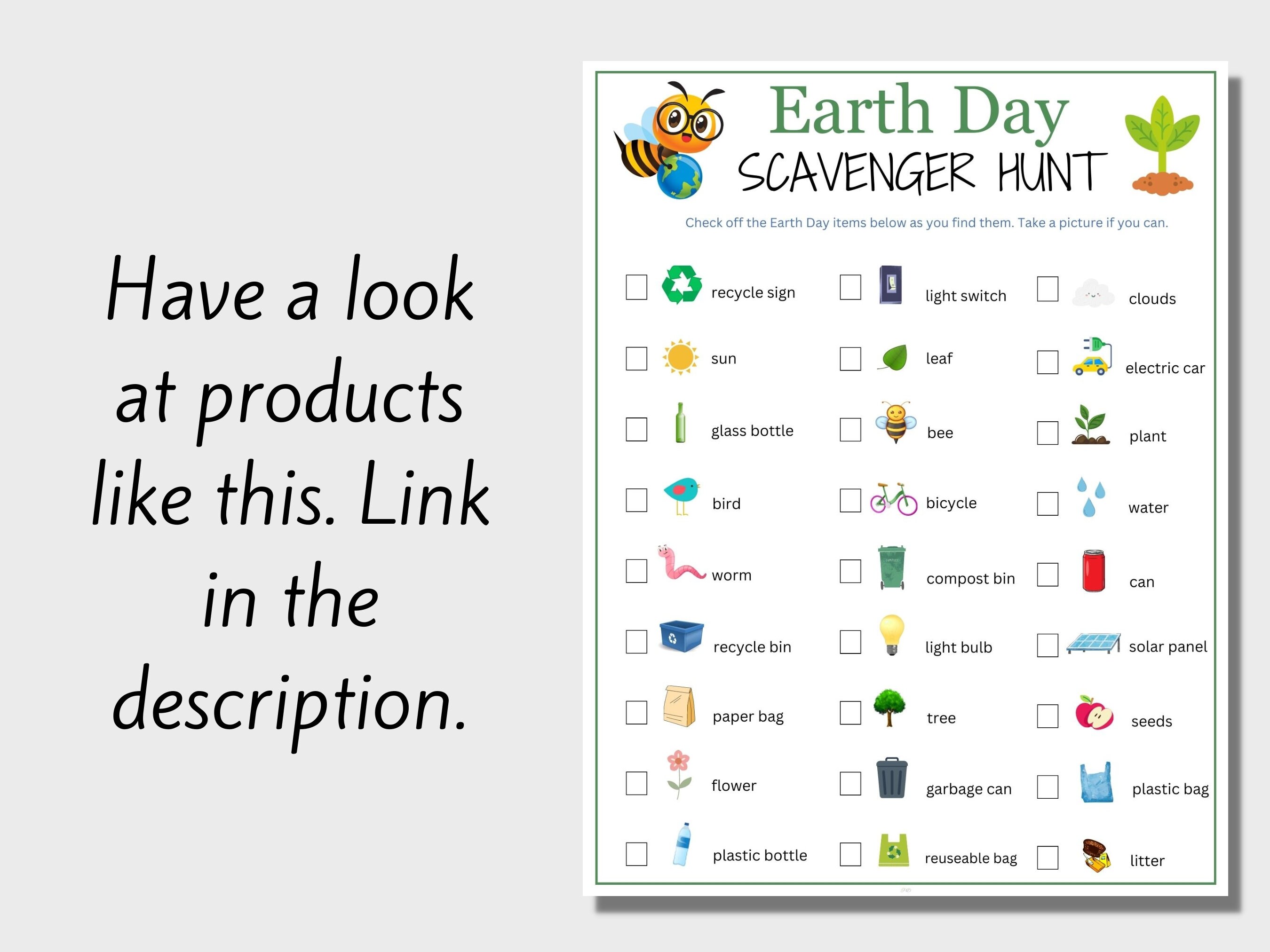 Earth Day Word Scramble, Earth Day Printable Game, Environmental ...