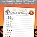 Halloween Emoji Pictionary Game, Halloween Quiz, Fun Halloween Games ...