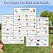 Camping Charades Camping Game, Printable Charades Camping Activities ...