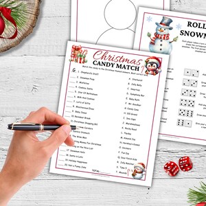 Christmas Game Bundle, Christmas Party Games Printable, Holiday Office ...