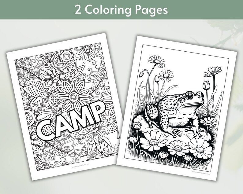 Camping Games, Camping Activity Printable, Camping Theme Party, Pass ...