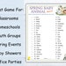 Spring Game Printable, Baby Animal Matching, Baby Animal Name, Spring ...