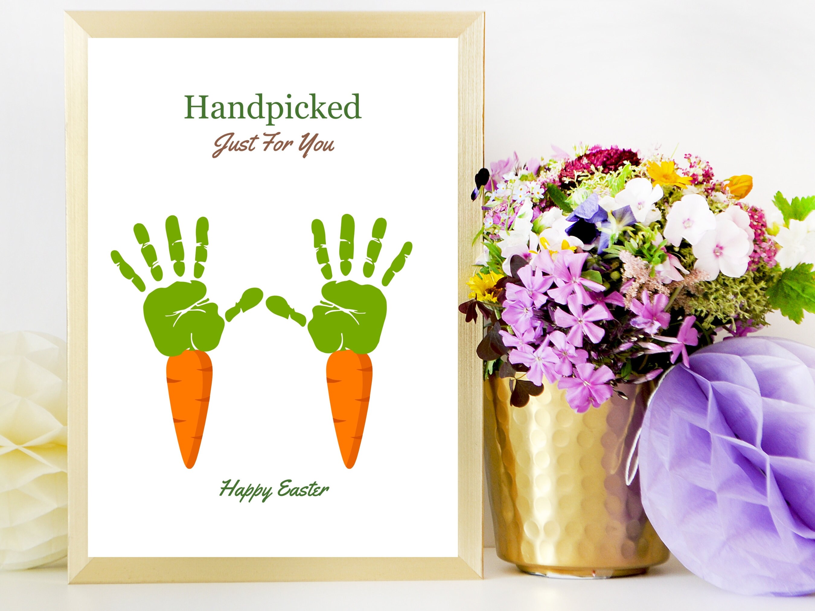 Easter Handprint Craft for Kids, Easter Handprint Art, Toddler ...
