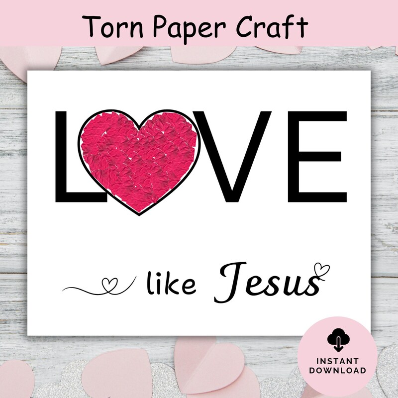 God is Love Craft - Etsy