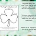 St. Patrick's Day Handprint Art, Christian St Patricks Day Craft, Holy ...