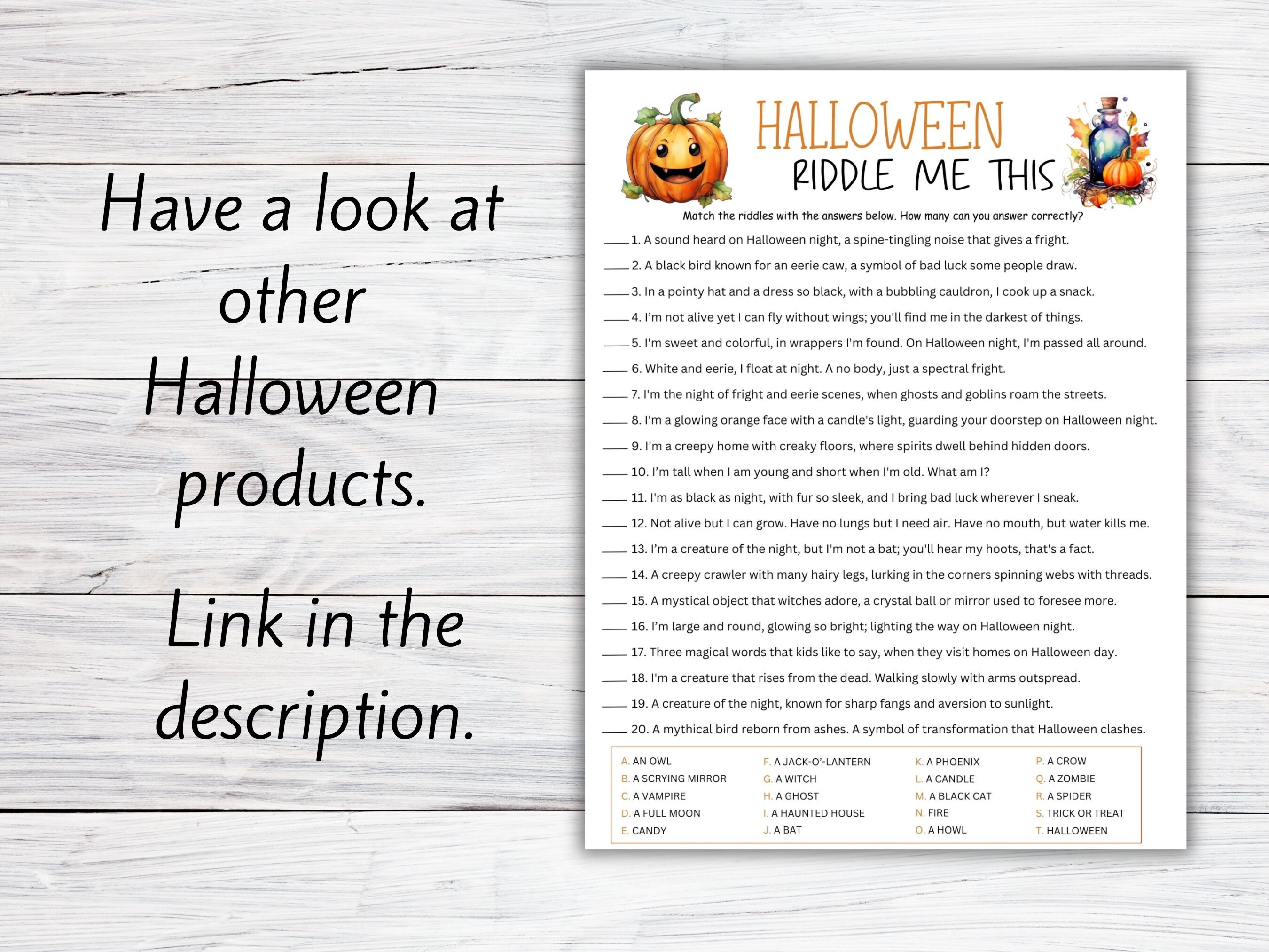 Halloween Candy Match Game, Halloween Trivia, Halloween Party Games ...