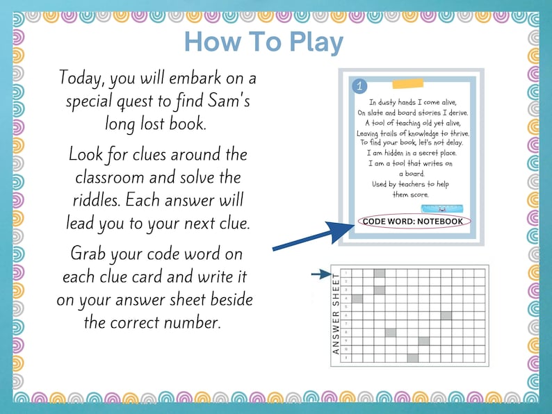 Classroom Scavenger Hunt, Back to School Scavenger Hunt, Classroom ...