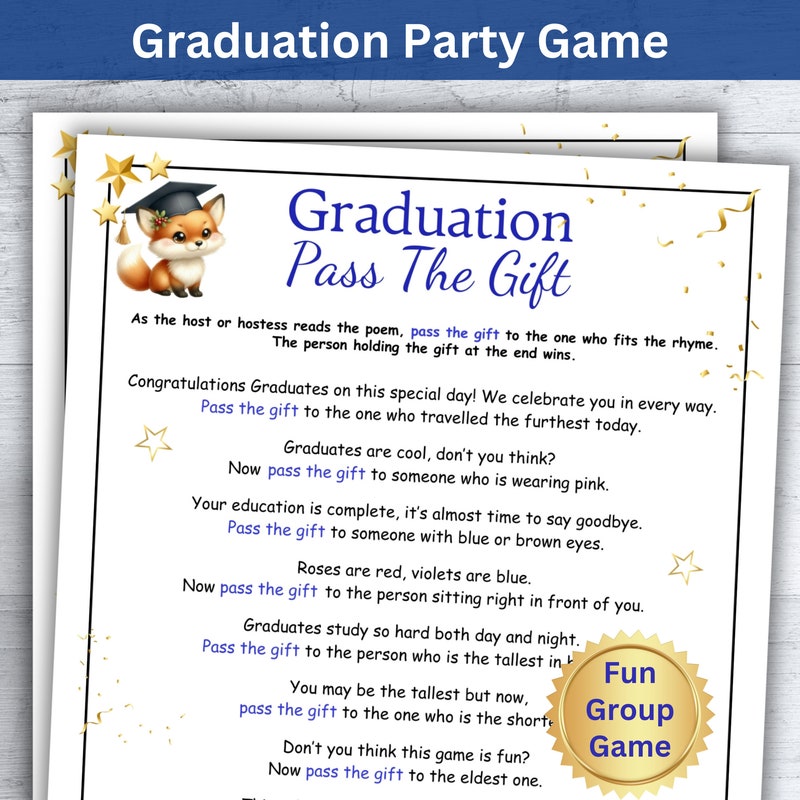 Graduation Games - Etsy