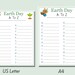 Earth Day Alphabet A to Z Game, Earth Day Printable Games, Activity for ...