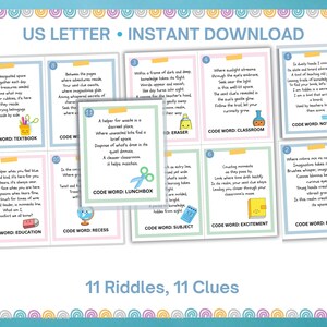 Classroom Scavenger Hunt, Back to School Scavenger Hunt, Classroom ...