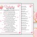 Valentine's Day Game Printable, Valentine Pass the Gift Game, Pass the ...
