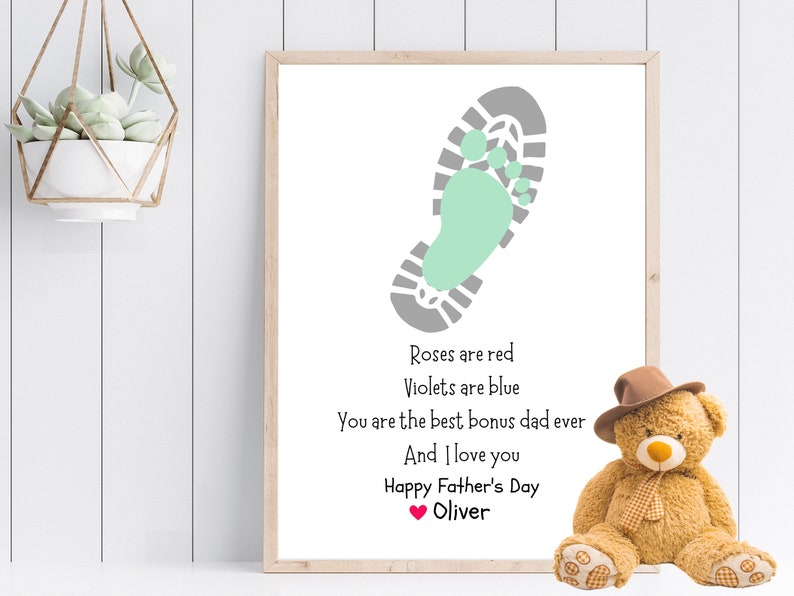 Step Dad Fathers Day Gift From Kids, Stepped up Dad, Bonus Dad Gift ...