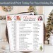 Christmas Song Trivia Game, Printable Christmas Party Game, Holiday ...