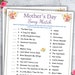 Mothers Day Activity, Mothers Day Song Match, Mothers Day Music Trivia ...