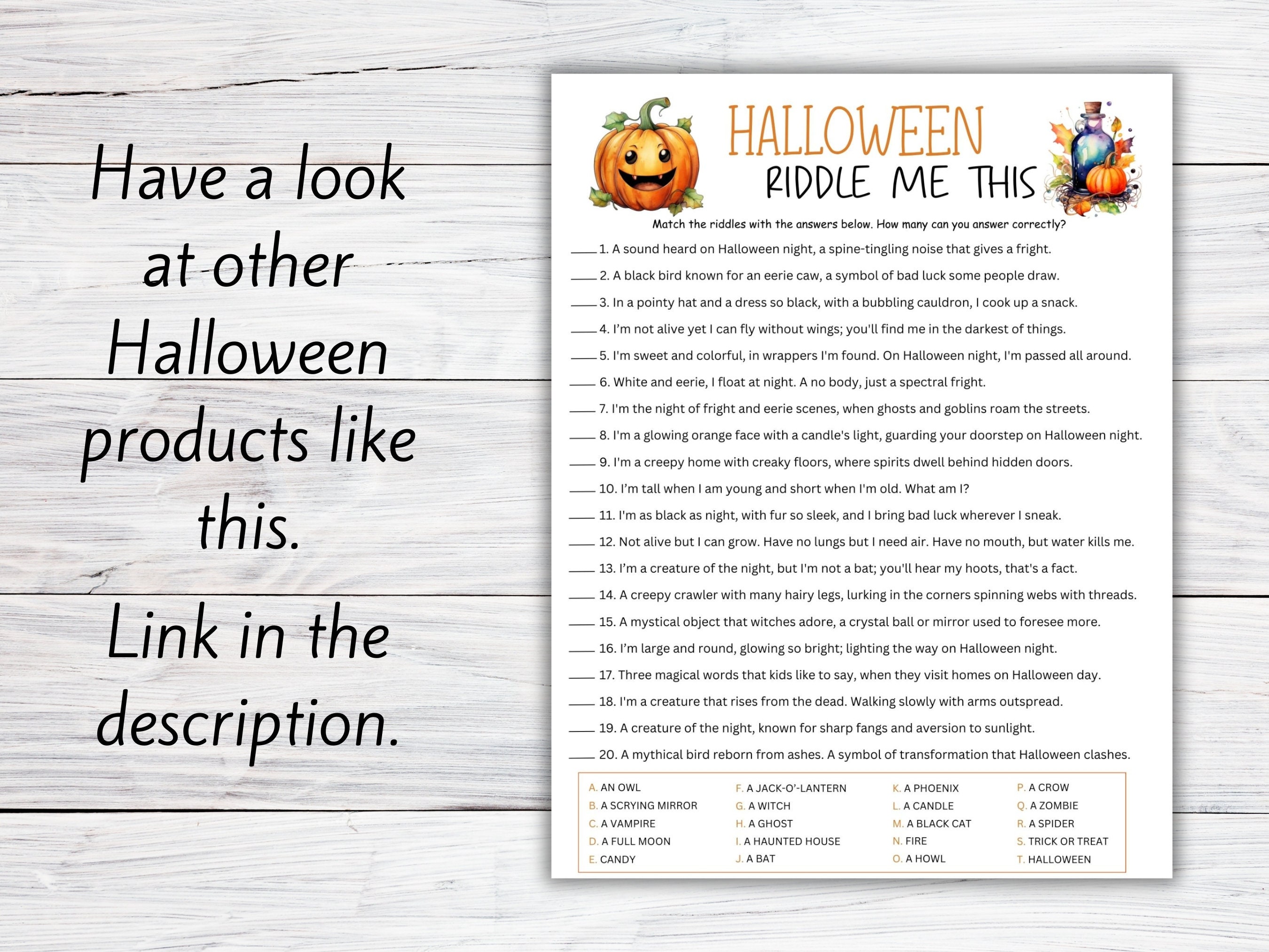 Halloween Jokes, Printable Halloween Games for Kids, Halloween Trivia ...