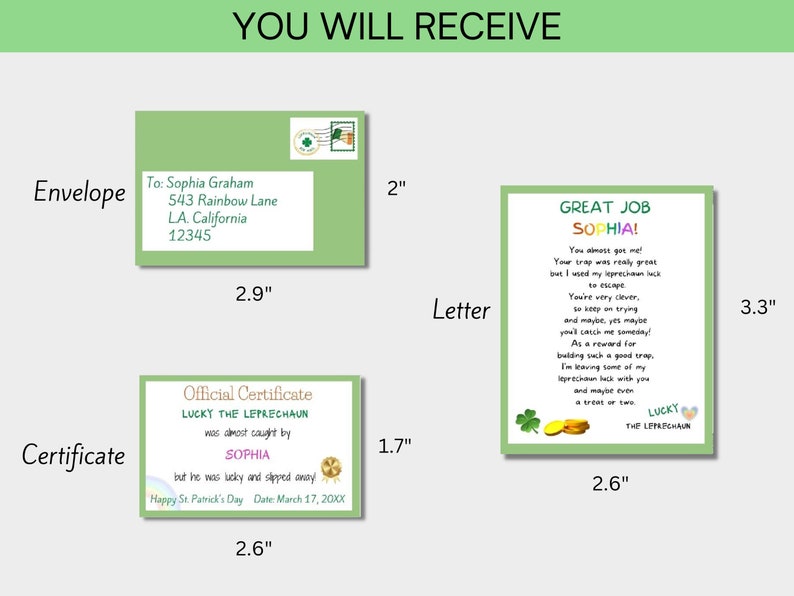 Letter From Leprechaun Trap Letter Editable Leprechaun Letter St ...