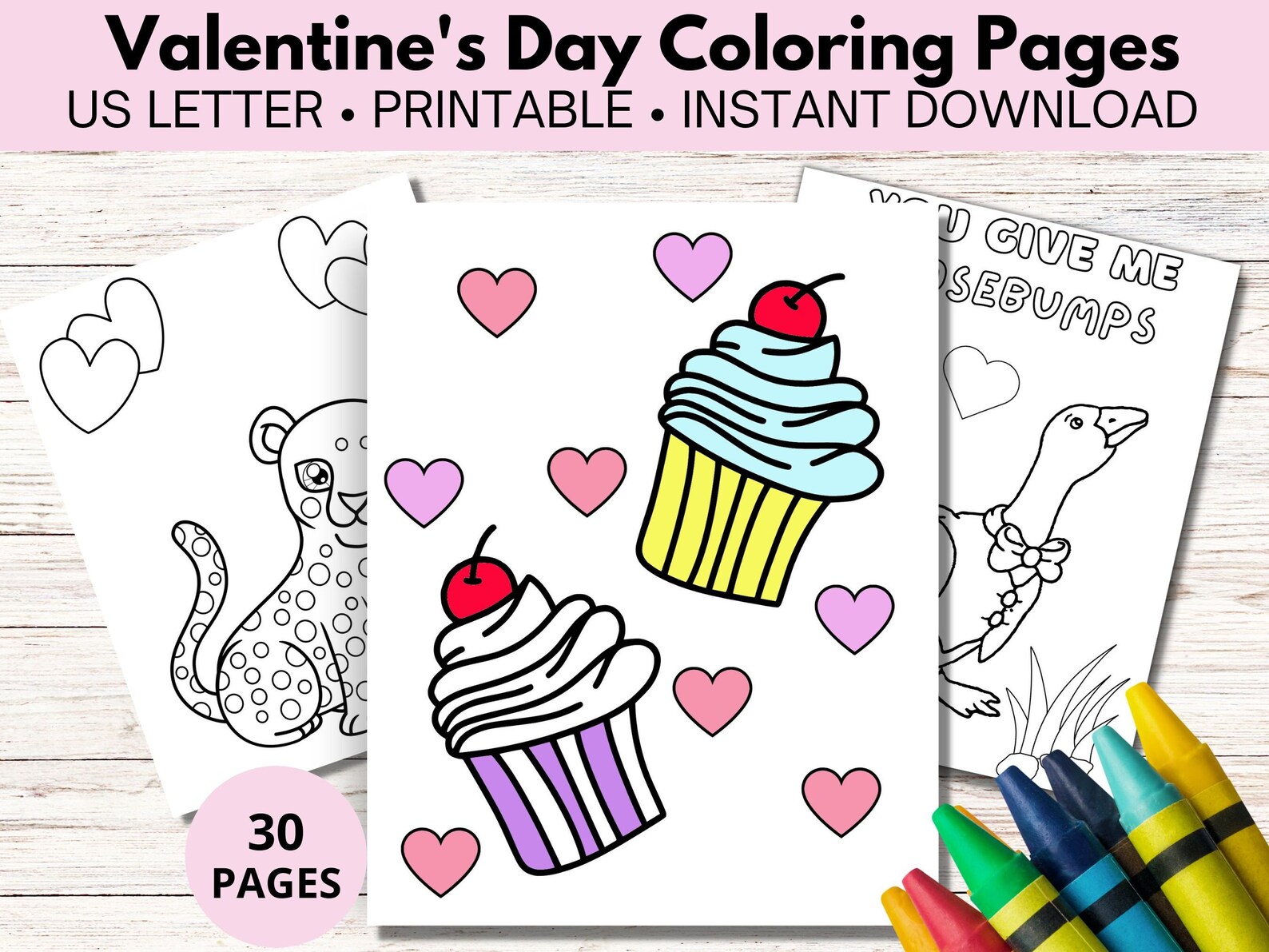 Valentine's Day Coloring Pages for Kids, Valentine Coloring Pages ...