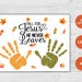 Fall Handprint Craft, Fall for Jesus Craft, Sunday School Activity ...