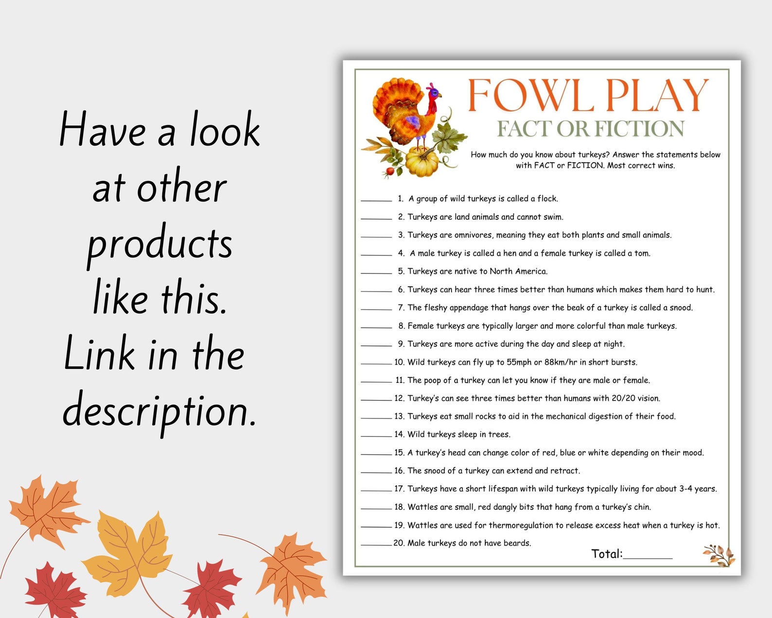 Thanksgiving Emoji Game, Thanksgiving Trivia Game, Friendsgiving Party ...