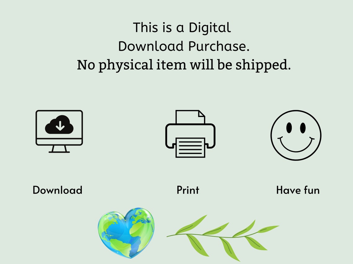 Earth Day Scavenger Hunt, Earth Day Printable Activities, Environmental ...