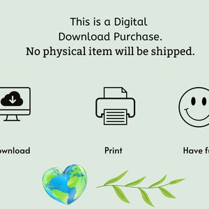 Earth Day Scavenger Hunt, Earth Day Printable Activities, Environmental ...