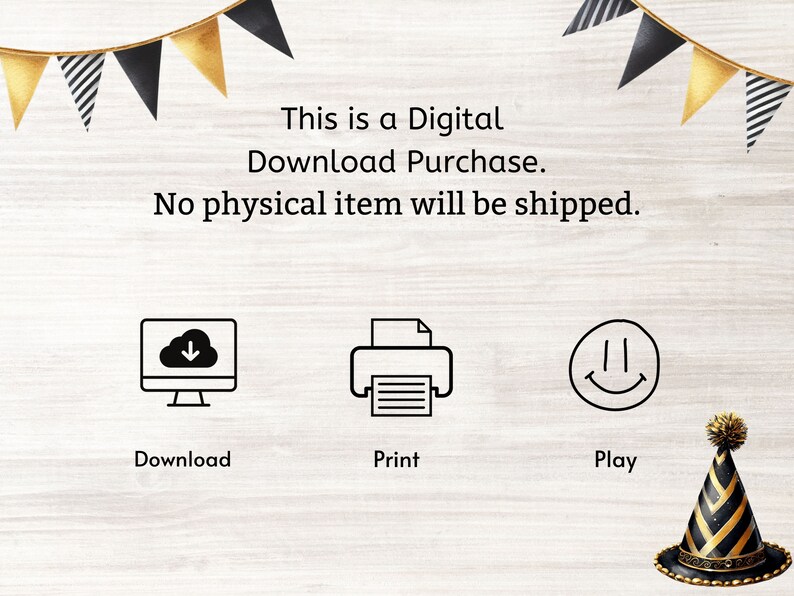 New Year Left Right Game, New Years Eve Party Games, New Year Game ...