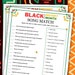 Black History Month Music Trivia Game, Black History Trivia, Black ...