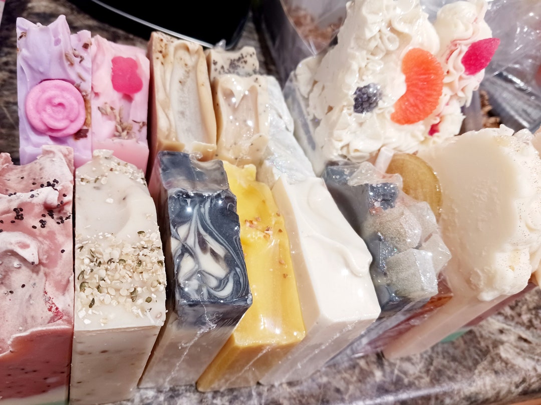 5 Bars of Assorted Handmade Artisan Soap - Etsy