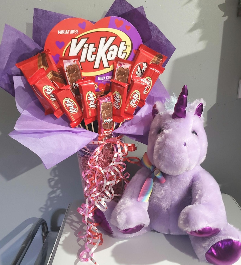 Kit Kat Candy Bouquet - Etsy