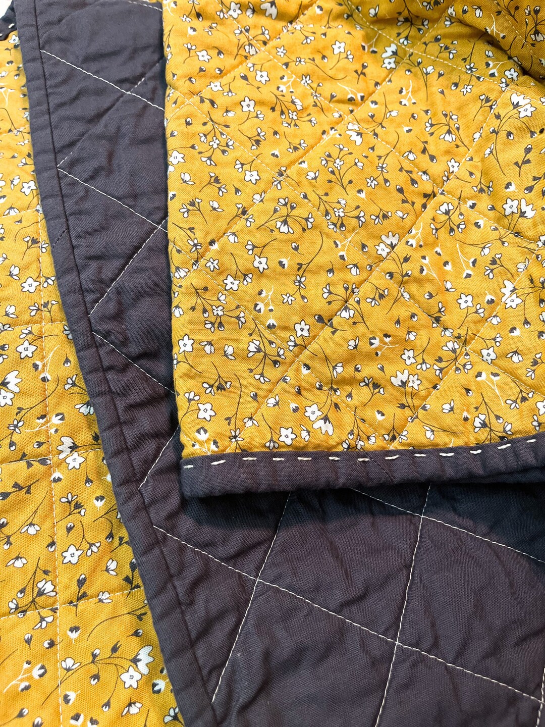 Whole Cloth Baby Blanket - Etsy