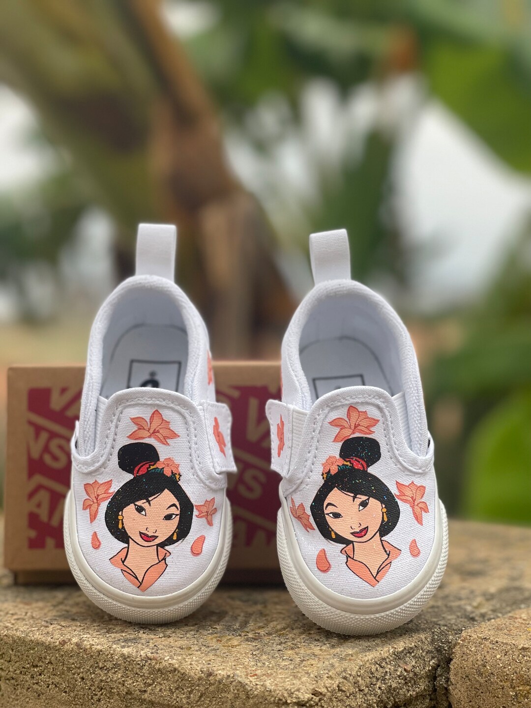 Vans Shoes Mulan Princess for Baby Toddler and Kids Youth Read Details ...