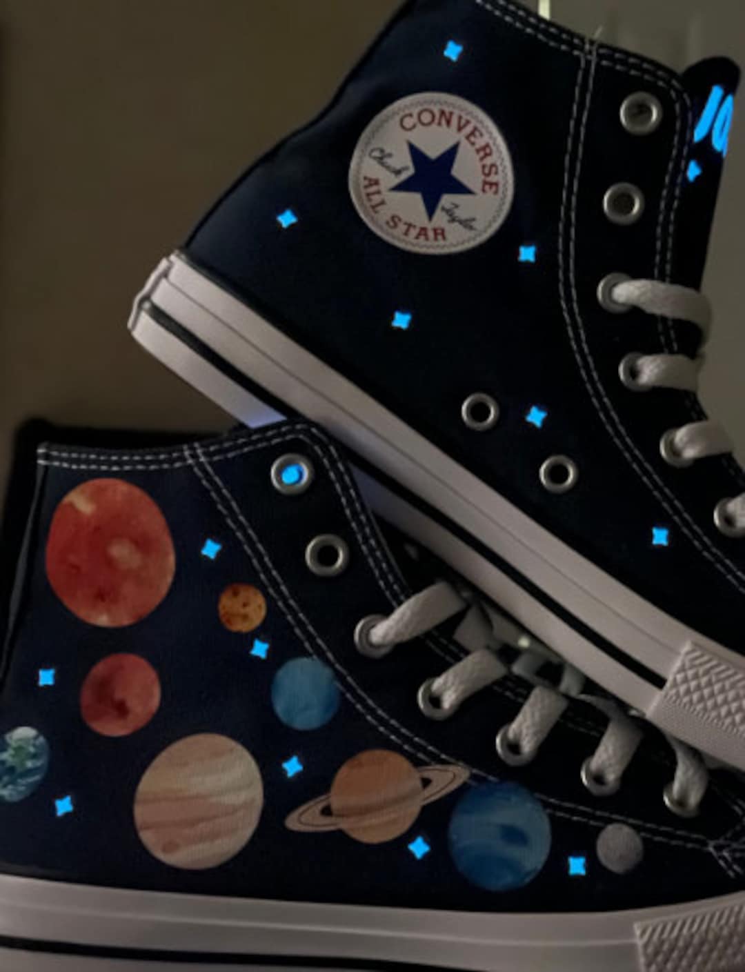 Planet Shoes Glow in the Dark Features 100% Hand Made Please Read ...