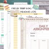 INSTANT DOWNLOAD Homeschool Field Trip Log - Etsy