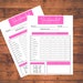 INSTANT DOWNLOAD Printable Homeschool Report Card - Pink - Etsy